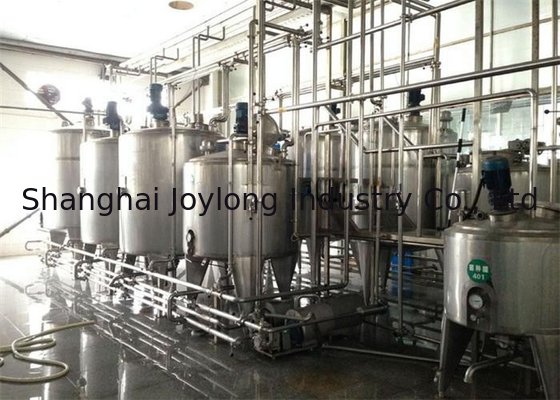Big Capacity Pasteurized Milk Processing Line One Year Warranty