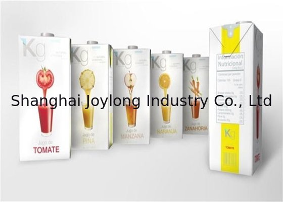 500ml -1000ml Aseptic Filling Machine For Fresh Fruit Juice Brick Carton Package