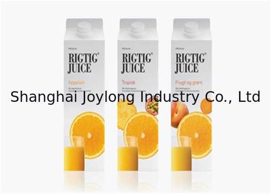 500ml -1000ml Aseptic Filling Machine For Fresh Fruit Juice Brick Carton Package