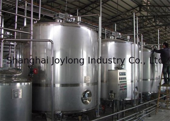 Complete Fresh Dairy Yogurt Processing Line Processing Machine High Capacity