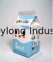 Automatic Gable Top Beverage Filling Equipment Carton Milk / Juice / Yogurt Beverage Filler