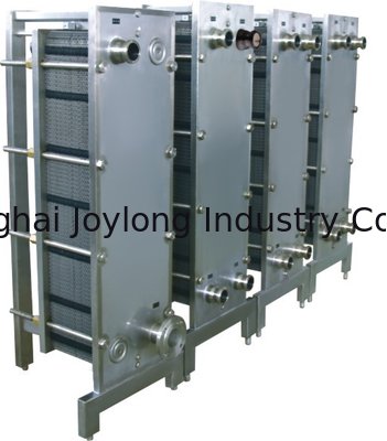 SUS304 Stainless Steel Plate Heat Exchanger For Milk Juice And Soft Drinks
