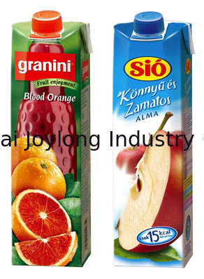 ISO Standard 200-250ml Aseptic Filling Line For Fresh Fruit Juice