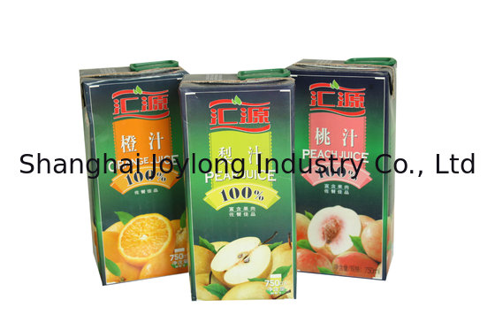 500ml -1000ml Aseptic Filling Machine For Fresh Fruit Juice Brick Carton Package