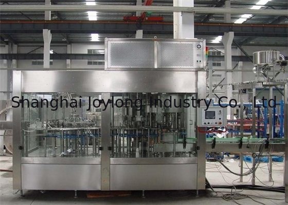PLC Control Bottled Drinking Soft Drink Production Line 220V 50Hz 0.7Mpa