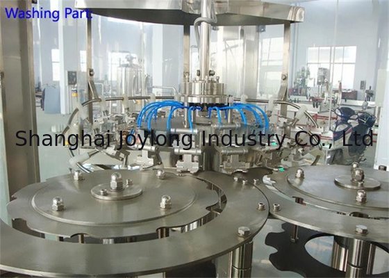 PLC Control Bottled Drinking Soft Drink Production Line 220V 50Hz 0.7Mpa