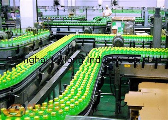 Highly Automated Soft Drink Production Line 3 In 1 Compact Easy Operation