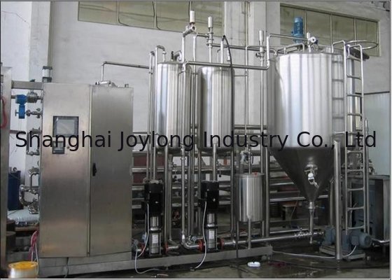 2T / H Automatic UHT Milk Processing Line Safety For Milk Powder