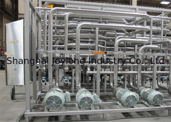 1000L / H Small Pasteurized Milk Processing Line One Year Warranty