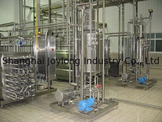 Complete Ice Cream Processing Plant  Milk Processing Line , Milk Processing Machine