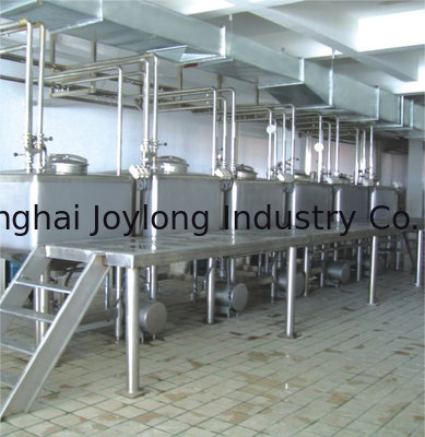 Square High Speed Emulsification Tank , Stainless Steel Mixing Tank