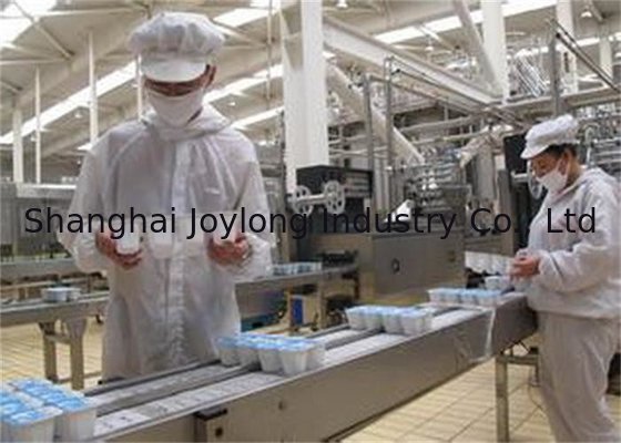 Fresh Stirred Yogurt Processing Line 250ml-1000ml Volume with Fresh Milk , Milk Powder Material