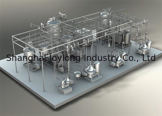 1000LPH UHT Milk Processing Line With Pillow Pouch Packages One Year Warranty