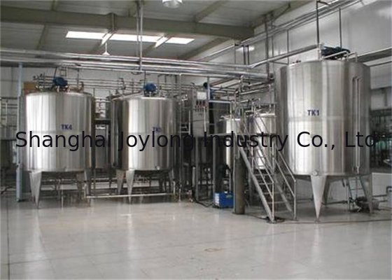 Pasteurized Coconut Milk Dairy Processing Line 1000-10000l/H Capacity
