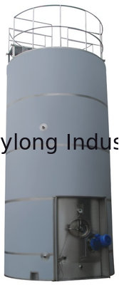 Square High Speed Emulsification Tank , Outdoor Milk Storage Tank