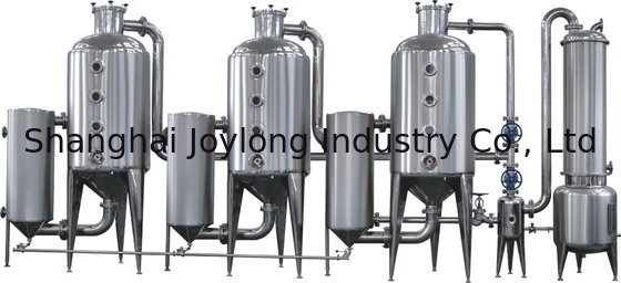 Juice Concentration Equipment / Fruit Processing Machinery SUS304 Material