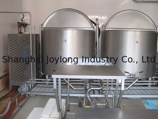 Turn Key Stainless Steel Complete Butter Dairy Processing Line For Fresh Milk