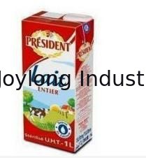High Speed  Aseptic Brick Carton Beverage Packaging Machine Turn Key Project 500-1000ml