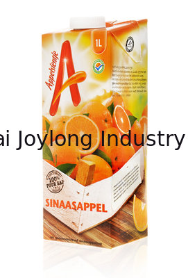 Aseptic Brick Carton High Speed Beverage Packaging Machine Turn Key Project 500-1000ml
