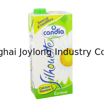 Aseptic Brick Carton High Speed Beverage Packaging Machine Turn Key Project 500-1000ml