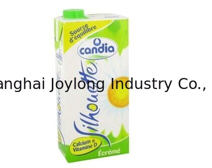 6000B / HAseptic Brick Carton Beverage Packaging Machine Turn Key Project 100-330ml