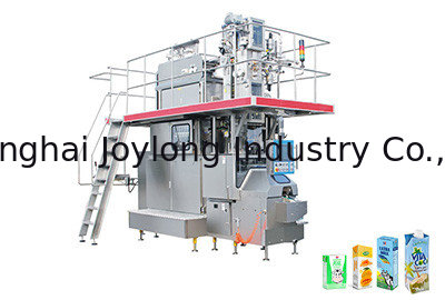 6000B / H Aseptic Brick Carton Aseptic Beverage Packaging Machine for 125-350ml