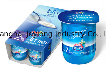 250ml Yogurt Processing Line , Small Scale Dairy Production Line  For Gable Top Package