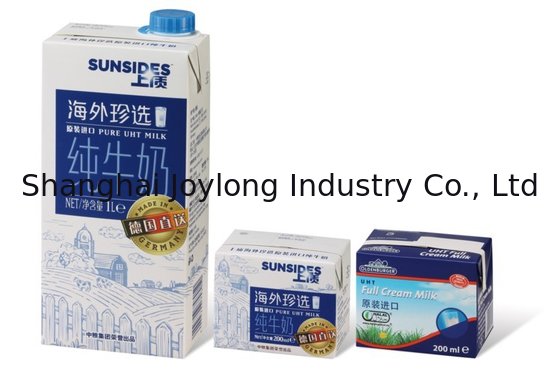 Complete Carton Filling For Fresh Dairy Production Machine Plant / Aseptic Filling Line