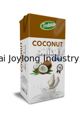 Power Frequency Carton Aseptic Filling Machine Brick Slim Shaped 500-1000ml