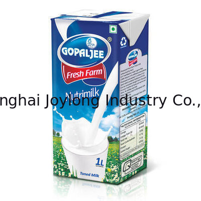 Brick Slim Shaped Aseptic Filling Machine 500-1000ml 2000B/H Capacity