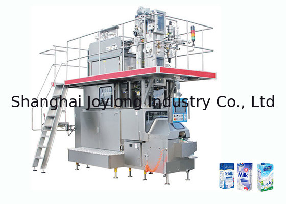Automatic Paper Carton Box Milk  / Juice Aseptic Beverage Packaging Machine 125 - 350ml