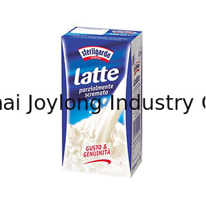 High Speed Beverage Packaging Machine , Aseptic Brick Carton Juice Filling Machine