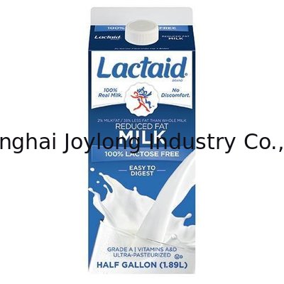 Fruit Juice Uht Milk Processing Line 500-1000 Ml No Bottle No Filling , Resistant High Temperature