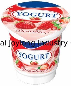 High Speed Milk Cup Filling And Sealing Packaging Machine 5000BPH Beverage Production Line