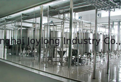 1000m2 8T / H Juice Production Line Equipment For Tomato Paste