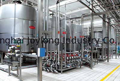Combined Pasteurized Milk Processing Line For Plant And Fruit Juice Processing