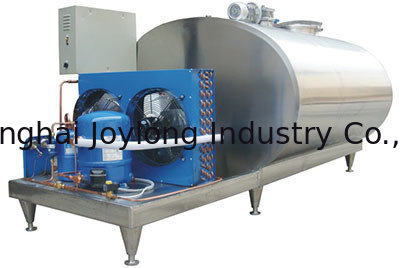 Horizontal Liquid Water or Milk Transport Tank / Dairy Milk Storage Tank With SUS304