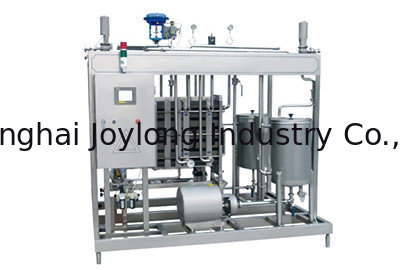 3000L Aseptic Wine / Juice / Milk Plate Pasteurizer Sterilization Machine with PLC Control
