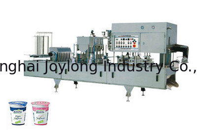 Auto Plastic Cup Thermoforming Machine Suitable To Form BOPS , HIPS , PS , PVC