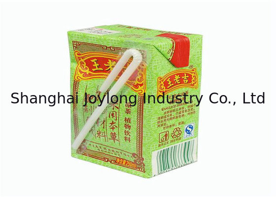 High Speed Beverage Packaging Machine , Aseptic Brick Carton Juice Filling Machine