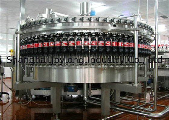 Soft Drink / Soda Water Carbonated Drink Production Line Stainless Steel