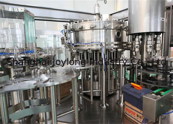 Soft Drink / Soda Water Carbonated Drink Production Line Stainless Steel