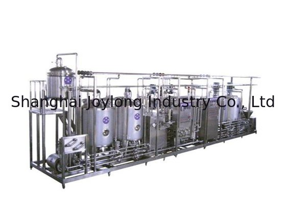 Durable 5T / H UHT Milk Processing Plant 50 - 1000L  Capacity
