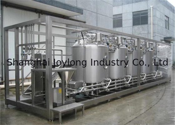 Plastic Cup Yoghurt Processing Machine / Pasteurized Milk Manufacturing Line for Ice Cream