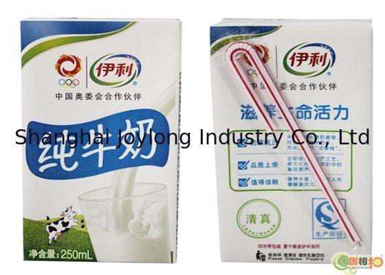 Flavor Coconut UHT Milk Processing Line Plant With Pillow Pouch Packages
