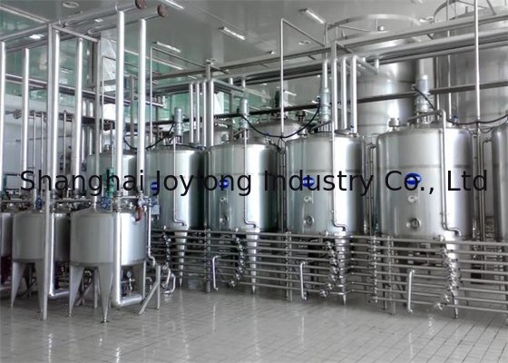 Ultra High Temperature Dairy Milk Processing Plant / Milk Manufacturing Process Machinery 1000L / H