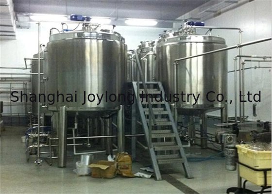 Aseptic Stainless Steel Storage Tanks For Dairy Milk And Juice
