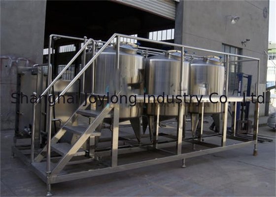 Small Scale Pasteurized Milk Processing Line / Dairy Milk Manufacturing Process Machinery