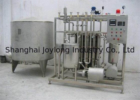 Small Scale Pasteurized Milk Processing Line / Dairy Milk Manufacturing Process Machinery