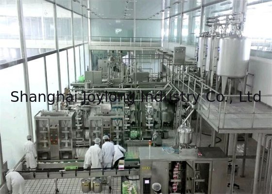 Turn Key Project Fresh Milk Processing Machine / Dairy Production Equipment with Pasteurization